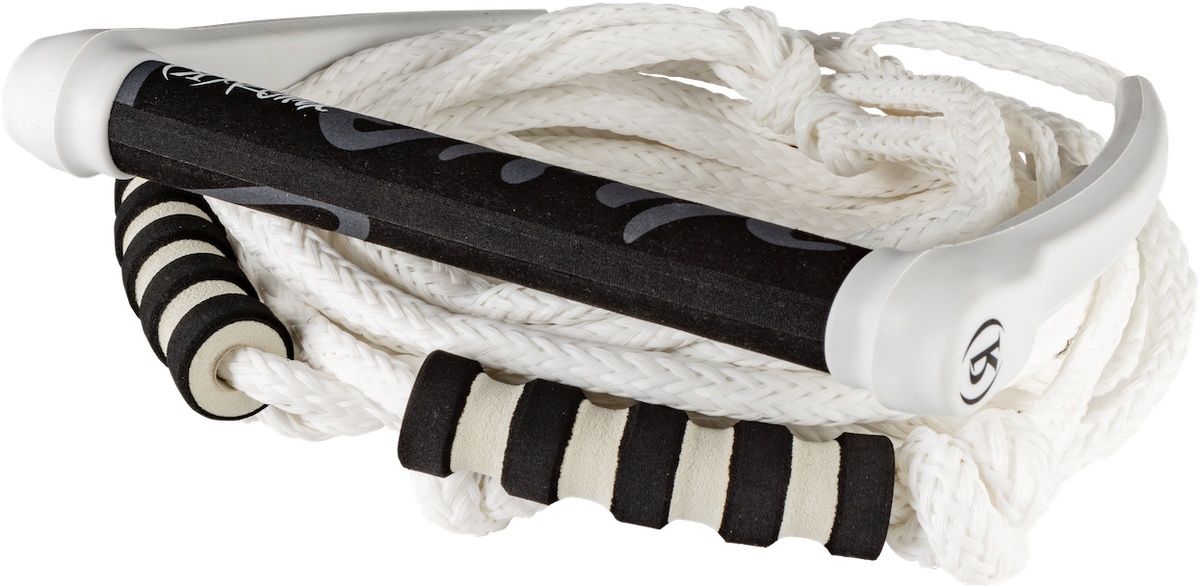 Ronix Silicone Surf Rope w/ Handle - Whiteout – Galey's Marine